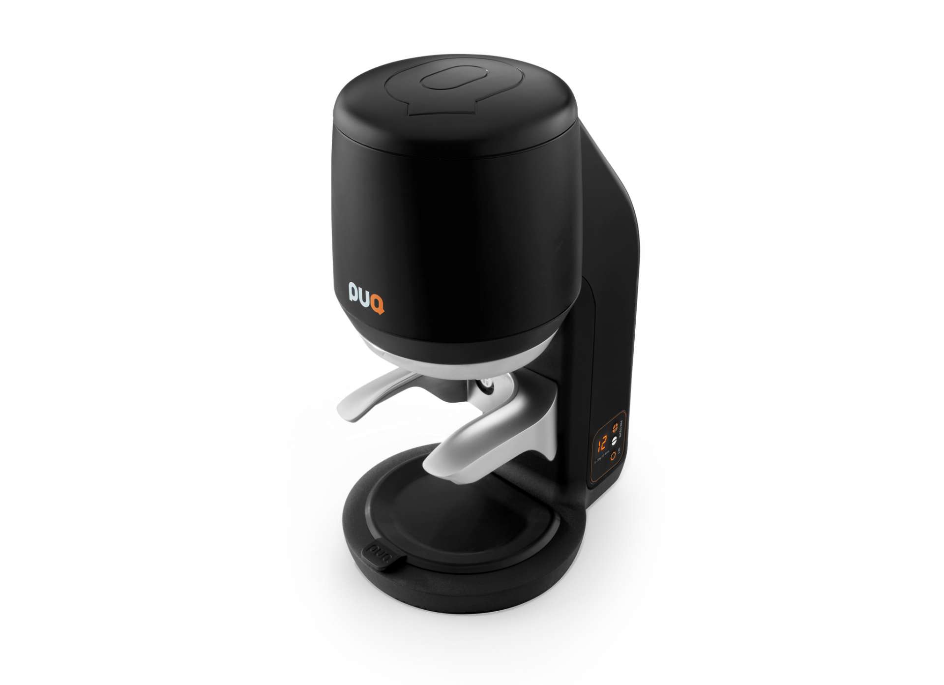 Puqpress Mini Schwarz 58mm Gen 6 Automatischer Tamper | STOLL Espresso