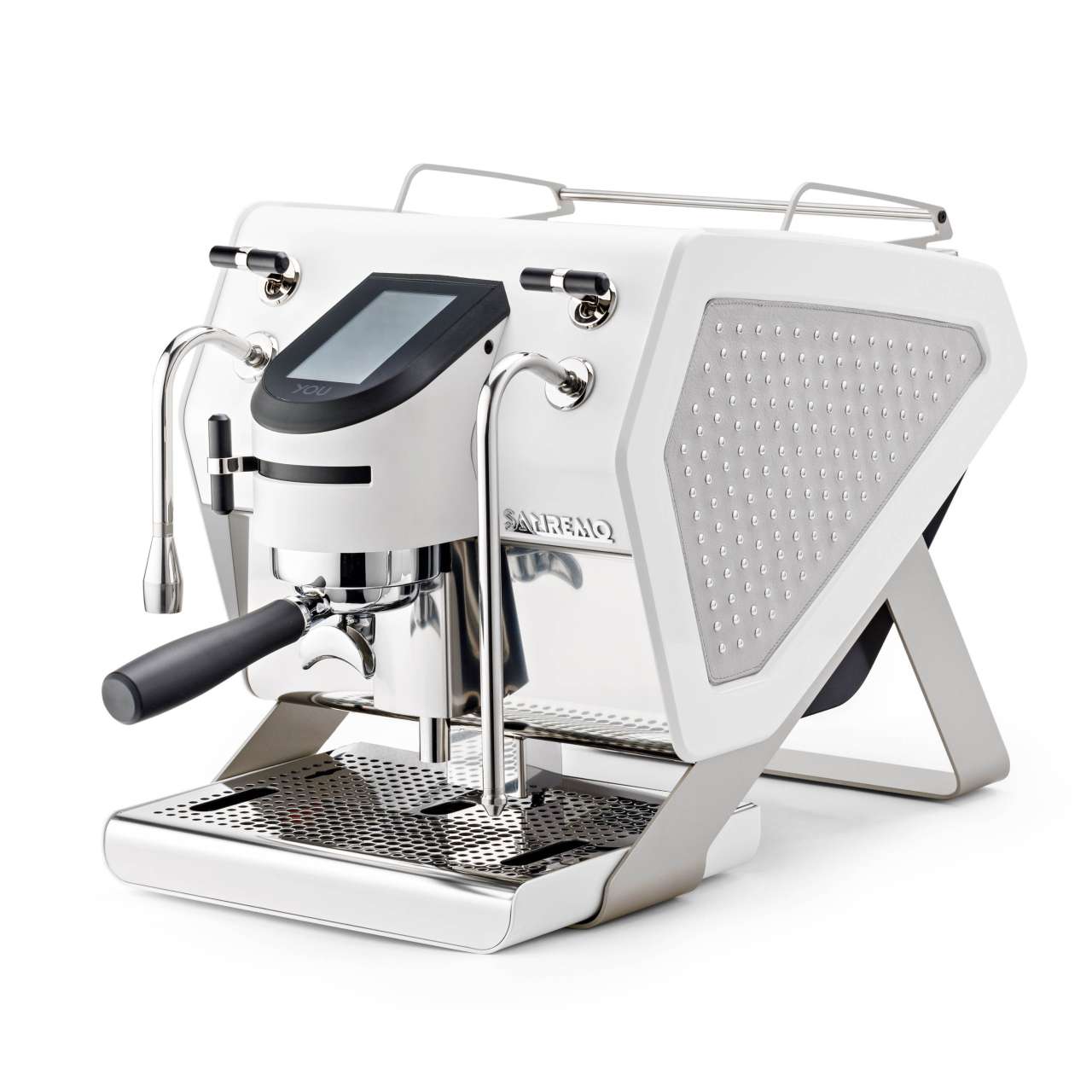 SANREMO YOU Schwarz Espressomaschine | STOLL Espresso