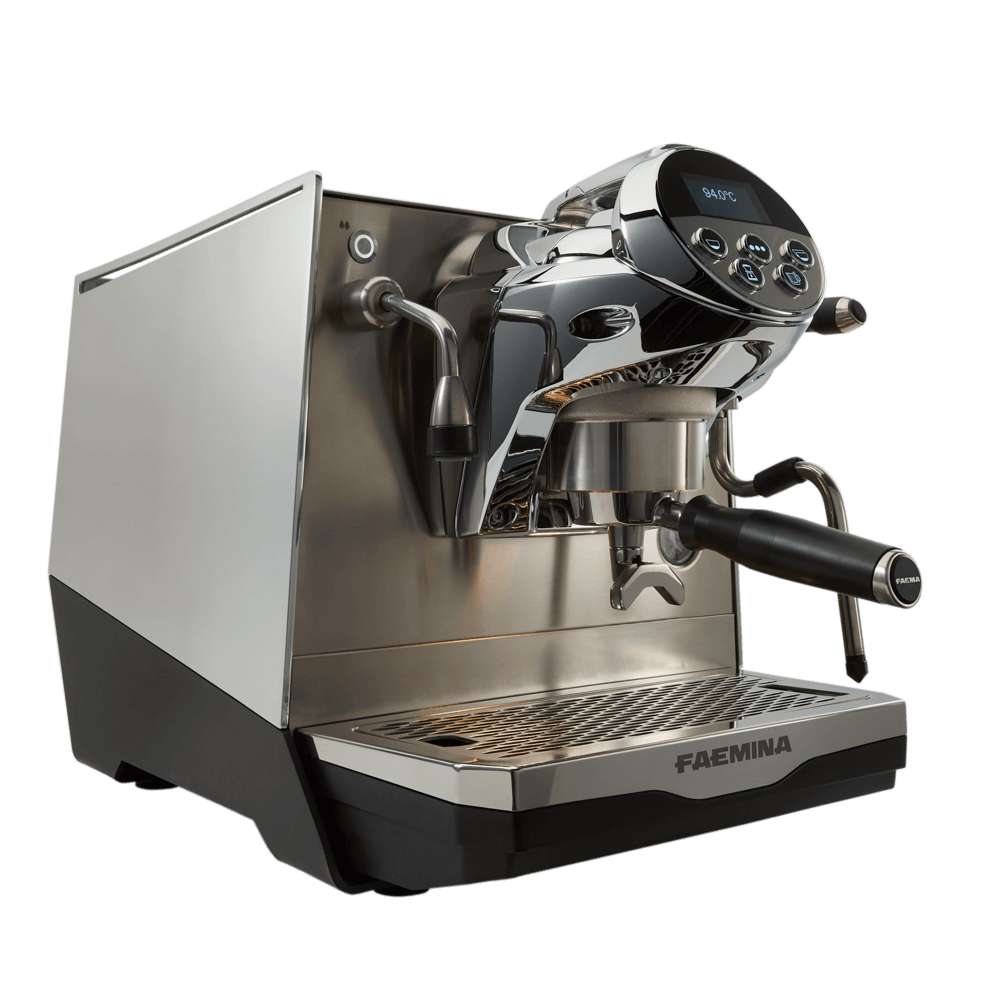SANREMO YOU Schwarz Espressomaschine | STOLL Espresso